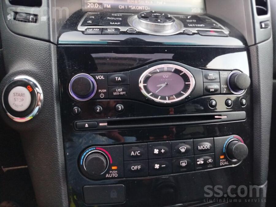 Balts Infiniti FX 2014 Rīga, ar dzinēja tilpumu 3.00 L un nobraukumu 246 tūkst. km par 9900 €, foto 11 vietnē AUTOMOTO.COM.LV