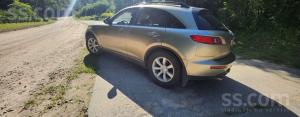 Dzeltens Infiniti FX 2004 Ogre, ar dzinēja tilpumu 3.50 L un nobraukumu 0 tūkst. km par 3450 €, foto 5 vietnē AUTOMOTO.COM.LV