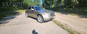 Dzeltens Infiniti FX 2004 Ogre, ar dzinēja tilpumu 3.50 L un nobraukumu 0 tūkst. km par 3450 €, foto 6 vietnē AUTOMOTO.COM.LV