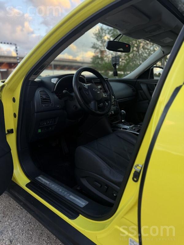 Dzeltens Infiniti FX 2010 Rīga, ar dzinēja tilpumu 3.50 L un nobraukumu 120 tūkst. km par 9900 €, foto 10 vietnē AUTOMOTO.COM.LV