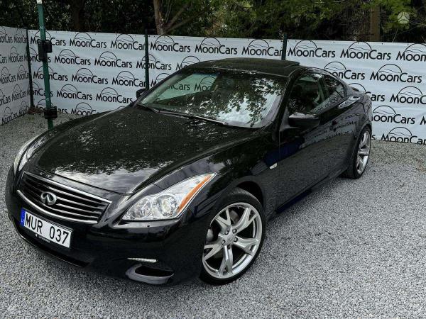 Melns Infiniti G37 2008 Viļņa, ar dzinēja tilpumu 3.70 L un nobraukumu 147 tūkst. km par 12500 €, foto 1 vietnē AUTOMOTO.COM.LV