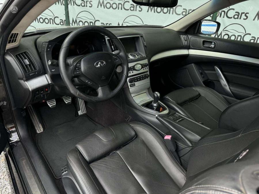 Melns Infiniti G37 2008 Viļņa, ar dzinēja tilpumu 3.70 L un nobraukumu 147 tūkst. km par 12500 €, foto 6 vietnē AUTOMOTO.COM.LV