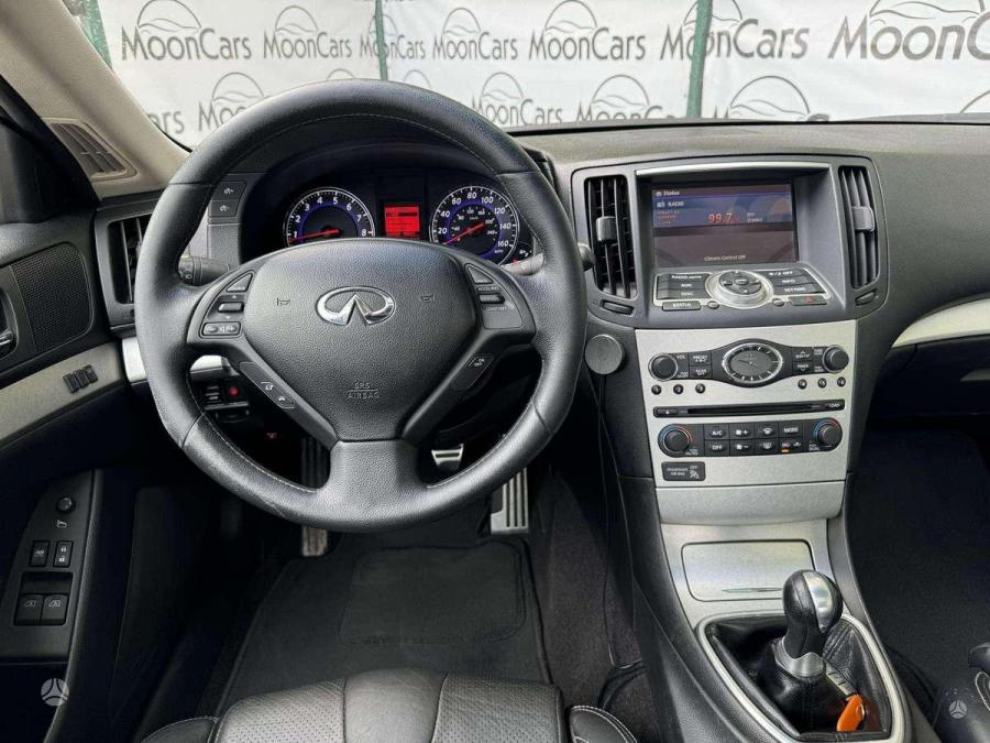 Melns Infiniti G37 2008 Viļņa, ar dzinēja tilpumu 3.70 L un nobraukumu 147 tūkst. km par 12500 €, foto 7 vietnē AUTOMOTO.COM.LV