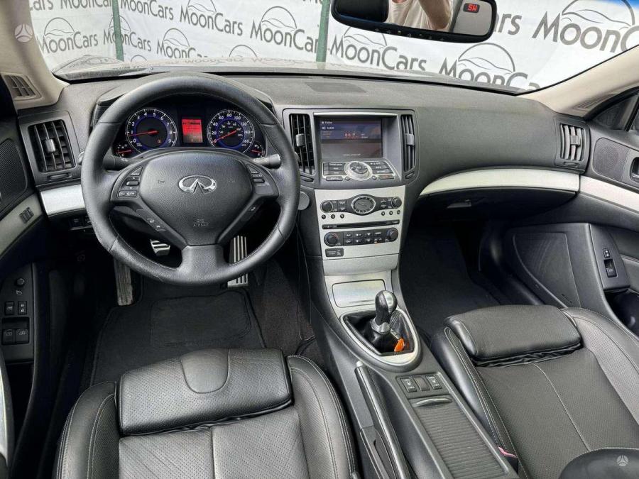 Melns Infiniti G37 2008 Viļņa, ar dzinēja tilpumu 3.70 L un nobraukumu 147 tūkst. km par 12500 €, foto 10 vietnē AUTOMOTO.COM.LV