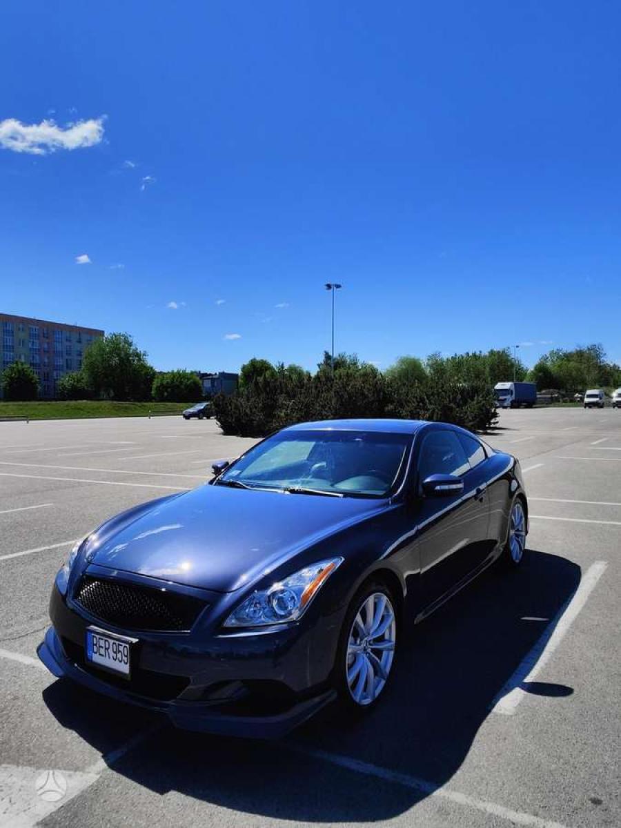 Zils Infiniti G37 2009 Šauļi, ar dzinēja tilpumu 3.70 L un nobraukumu 250 tūkst. km par 12000 €, foto 7 vietnē AUTOMOTO.COM.LV