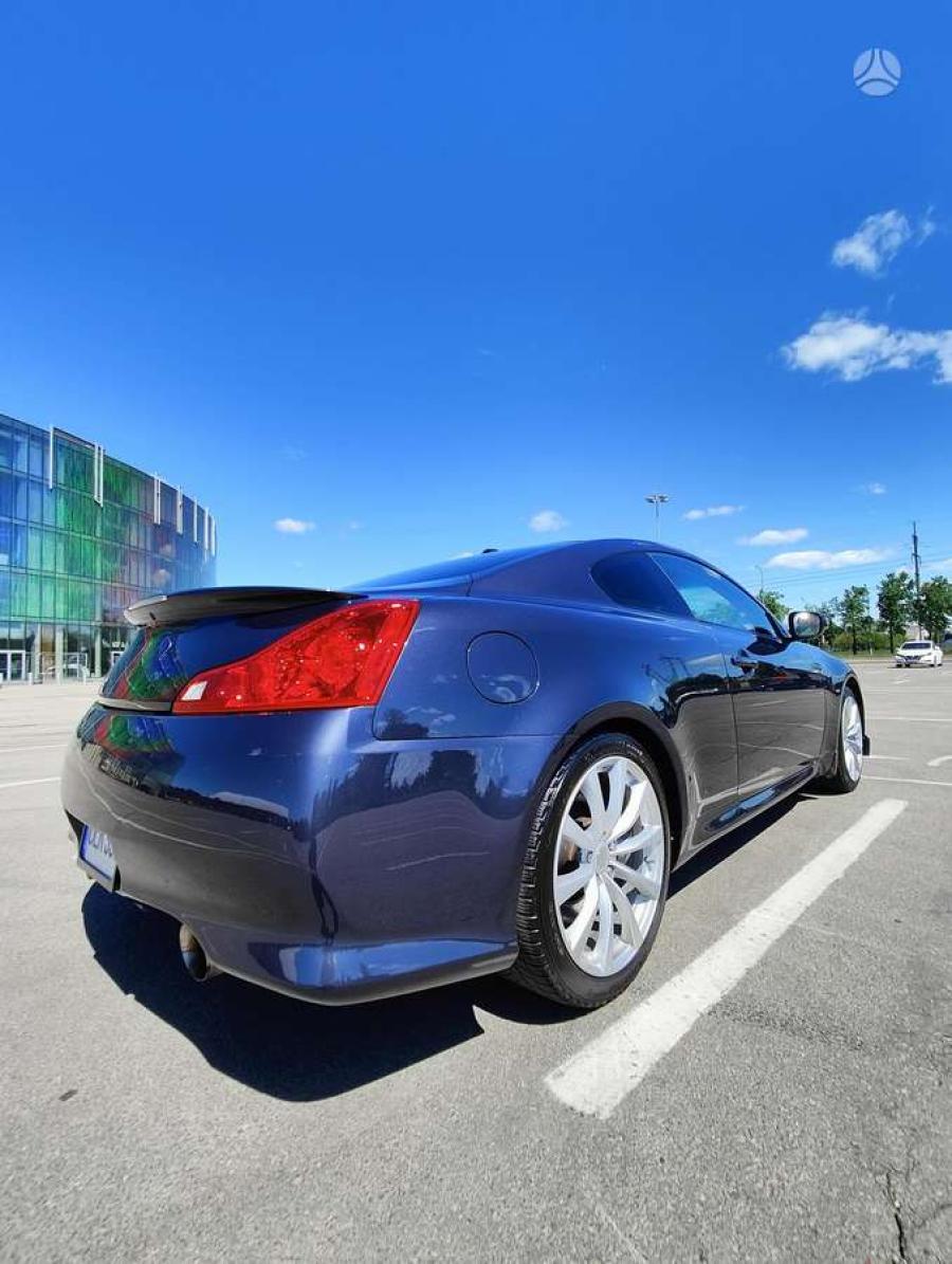 Zils Infiniti G37 2009 Šauļi, ar dzinēja tilpumu 3.70 L un nobraukumu 250 tūkst. km par 12000 €, foto 14 vietnē AUTOMOTO.COM.LV