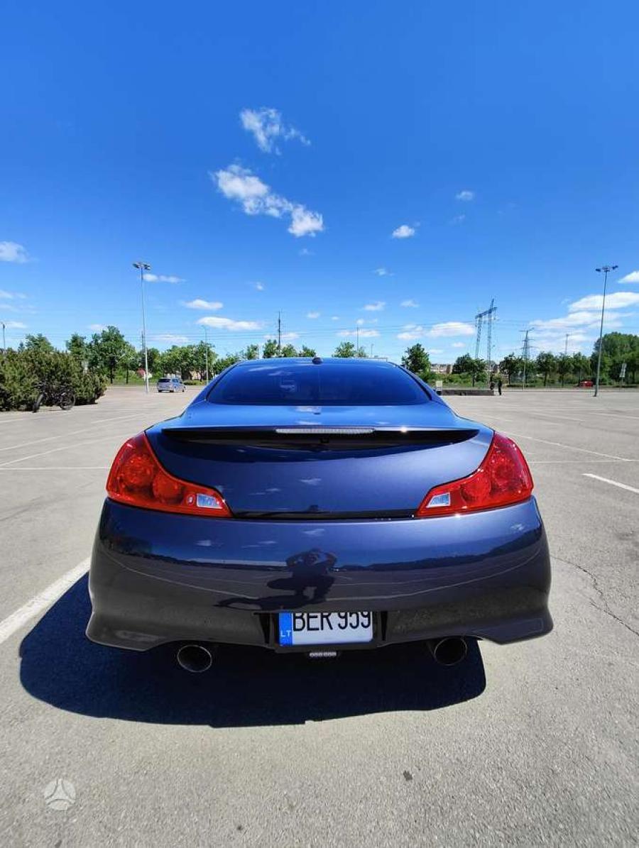 Zils Infiniti G37 2009 Šauļi, ar dzinēja tilpumu 3.70 L un nobraukumu 250 tūkst. km par 12000 €, foto 15 vietnē AUTOMOTO.COM.LV