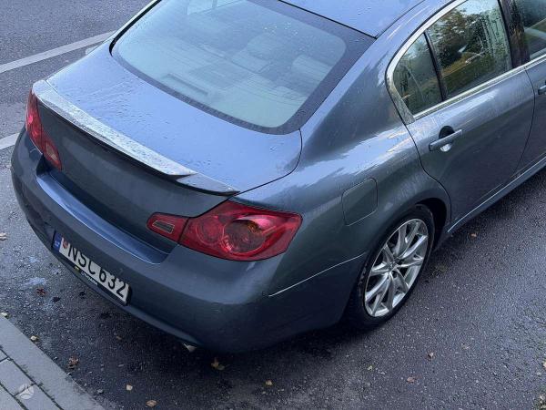 Infiniti G37 2009 Viļņa vietnē Zils Infiniti G37 2009 Viļņa, ar dzinēja tilpumu 0.00 L un nobraukumu 232 tūkst. km par 6500 €, foto 8 vietnē AUTOMOTO.COM.LV