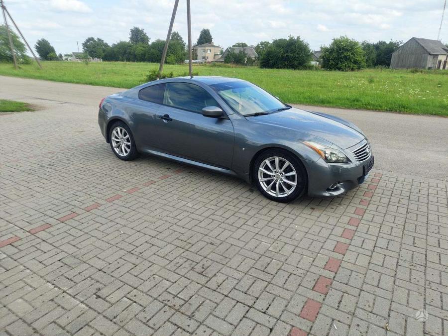 Infiniti G37 2013 Tauragė, ar dzinēja tilpumu 3.70 L un nobraukumu 258 tūkst. km par 8200 €, foto 1 vietnē AUTOMOTO.COM.LV