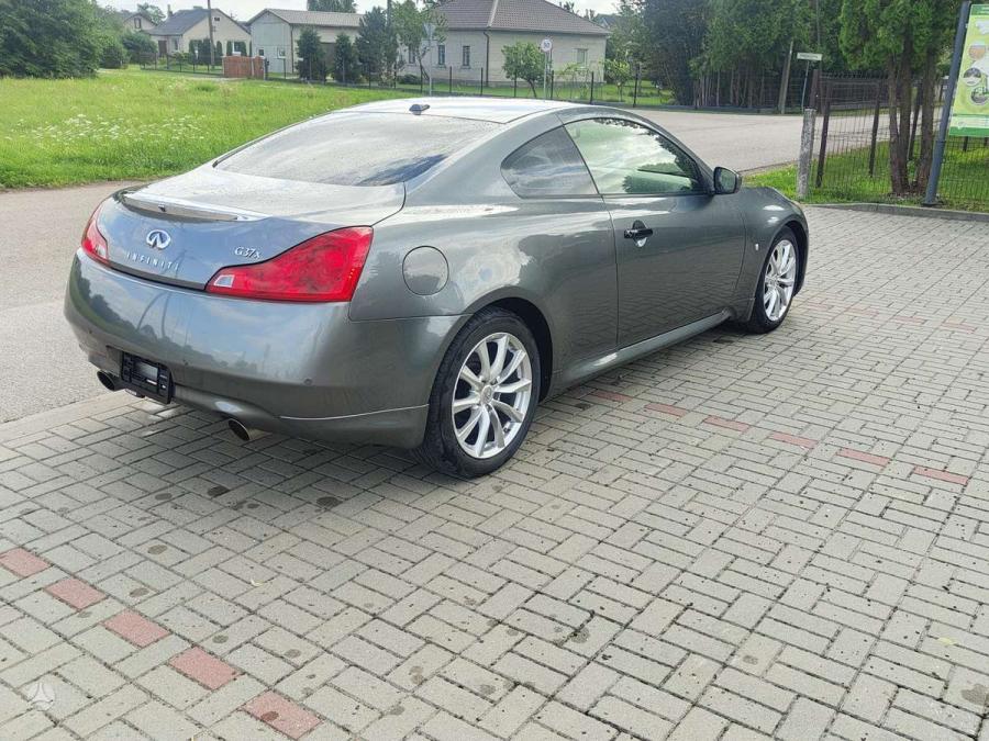 Infiniti G37 2013 Tauragė, ar dzinēja tilpumu 3.70 L un nobraukumu 258 tūkst. km par 8200 €, foto 5 vietnē AUTOMOTO.COM.LV