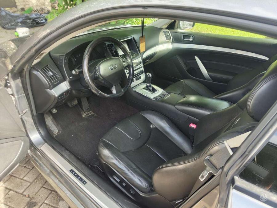 Infiniti G37 2013 Tauragė, ar dzinēja tilpumu 3.70 L un nobraukumu 258 tūkst. km par 8200 €, foto 8 vietnē AUTOMOTO.COM.LV