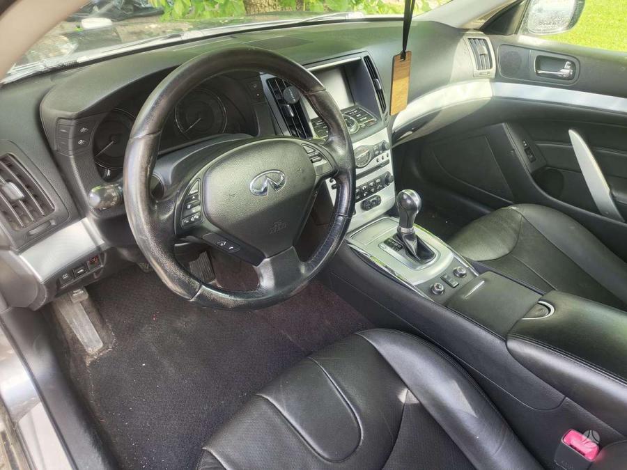 Infiniti G37 2013 Tauragė, ar dzinēja tilpumu 3.70 L un nobraukumu 258 tūkst. km par 8200 €, foto 9 vietnē AUTOMOTO.COM.LV