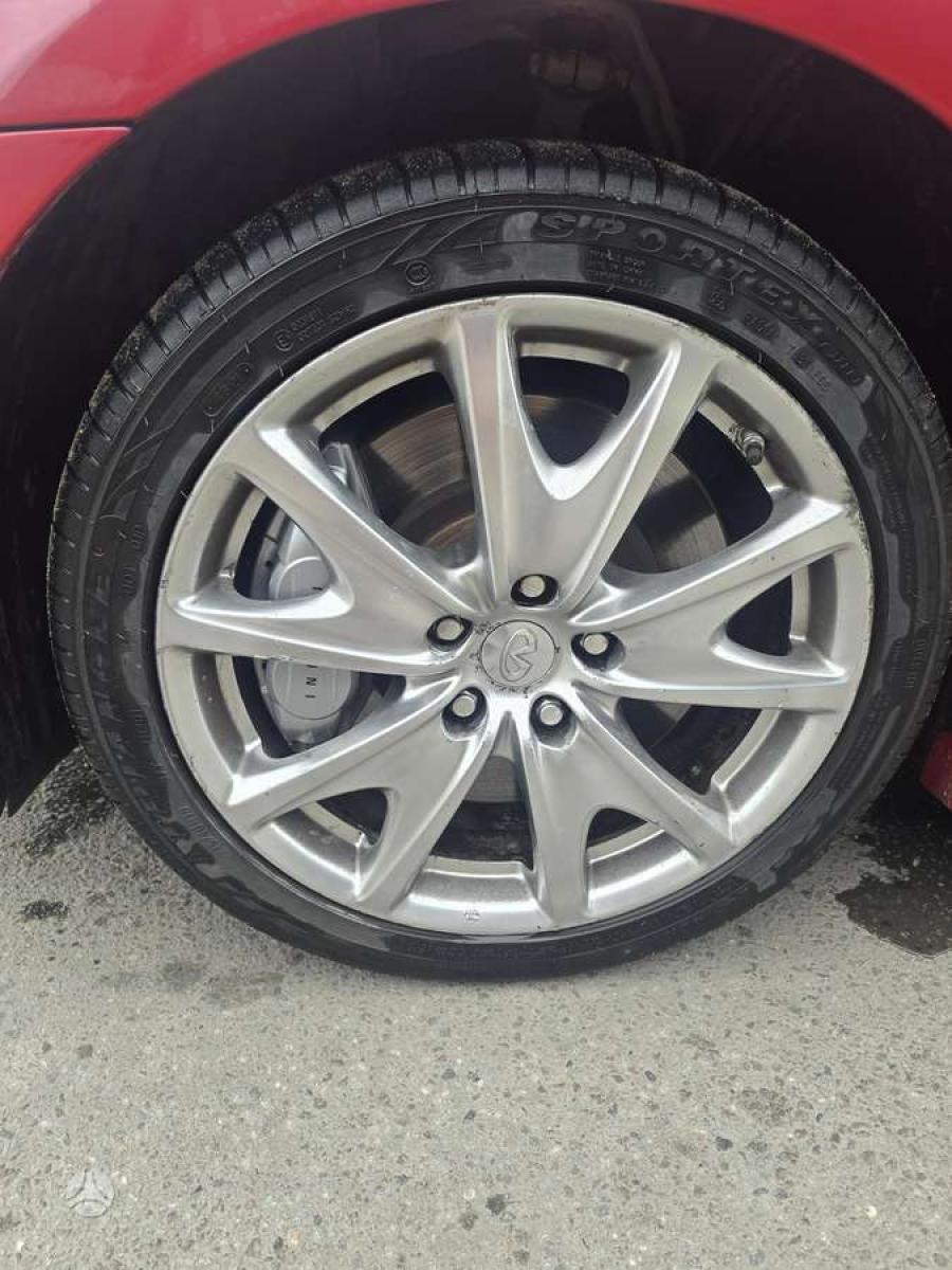 Sarkans Infiniti G37 2008 Viļņa, ar dzinēja tilpumu 3.70 L un nobraukumu 148 tūkst. km par 8500 €, foto 10 vietnē AUTOMOTO.COM.LV