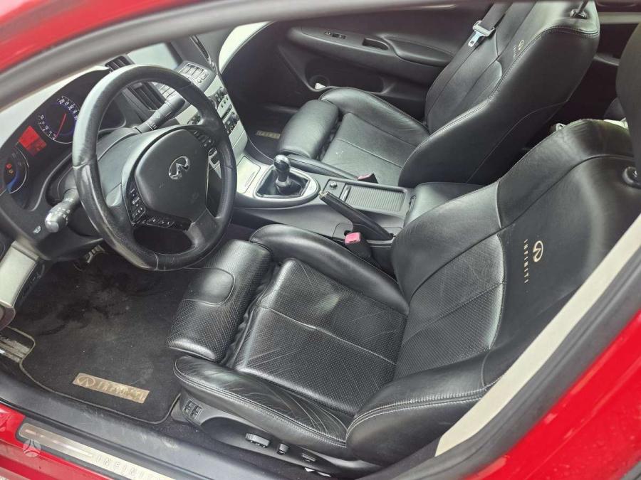 Sarkans Infiniti G37 2008 Viļņa, ar dzinēja tilpumu 3.70 L un nobraukumu 148 tūkst. km par 8500 €, foto 13 vietnē AUTOMOTO.COM.LV