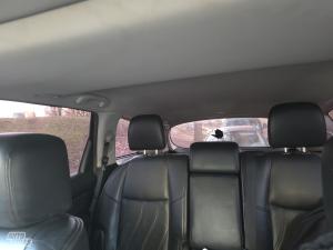 Black Infiniti JX35 2013 in Vilnius, with an engine capacity of 3.50 L and mileage of 225 thousand km for 7900 €, photo 9 on AUTOMOTO.COM.LV