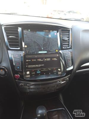 Black Infiniti JX35 2013 in Vilnius, with an engine capacity of 3.50 L and mileage of 225 thousand km for 7900 €, photo 14 on AUTOMOTO.COM.LV