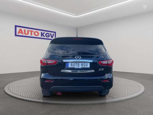Melns Infiniti JX35 2013 Viļņa, ar dzinēja tilpumu 3.50 L un nobraukumu 279 tūkst. km par 7499 €, foto 5 vietnē AUTOMOTO.COM.LV