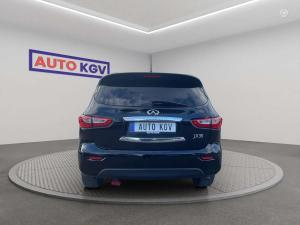 Black Infiniti JX35 2013 in Vilnius, with an engine capacity of 3.50 L and mileage of 279 thousand km for 7499 €, photo 5 on AUTOMOTO.COM.LV