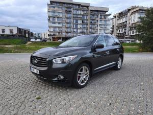 Green Infiniti JX35 2013 in Vilnius, with an engine capacity of 3.50 L and mileage of 305 thousand km for 6800 €, photo  on AUTOMOTO.COM.LV