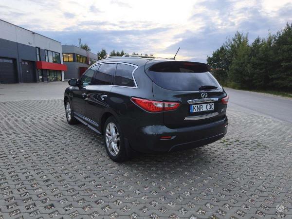 Zaļš Infiniti JX35 2013 Viļņa, ar dzinēja tilpumu 3.50 L un nobraukumu 305 tūkst. km par 6800 €, foto 6 vietnē AUTOMOTO.COM.LV