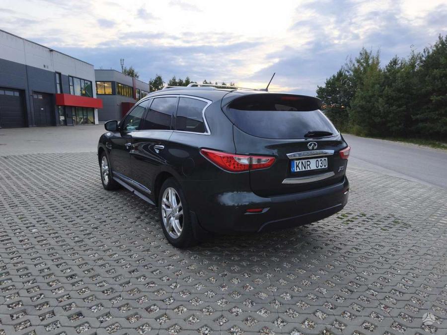 Zaļš Infiniti JX35 2013 Viļņa, ar dzinēja tilpumu 3.50 L un nobraukumu 305 tūkst. km par 6800 €, foto 7 vietnē AUTOMOTO.COM.LV