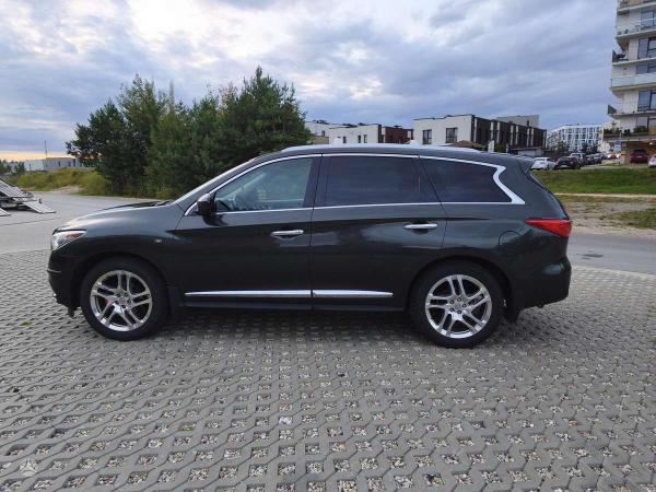 Zaļš Infiniti JX35 2013 Viļņa, ar dzinēja tilpumu 3.50 L un nobraukumu 305 tūkst. km par 6800 €, foto 7 vietnē AUTOMOTO.COM.LV