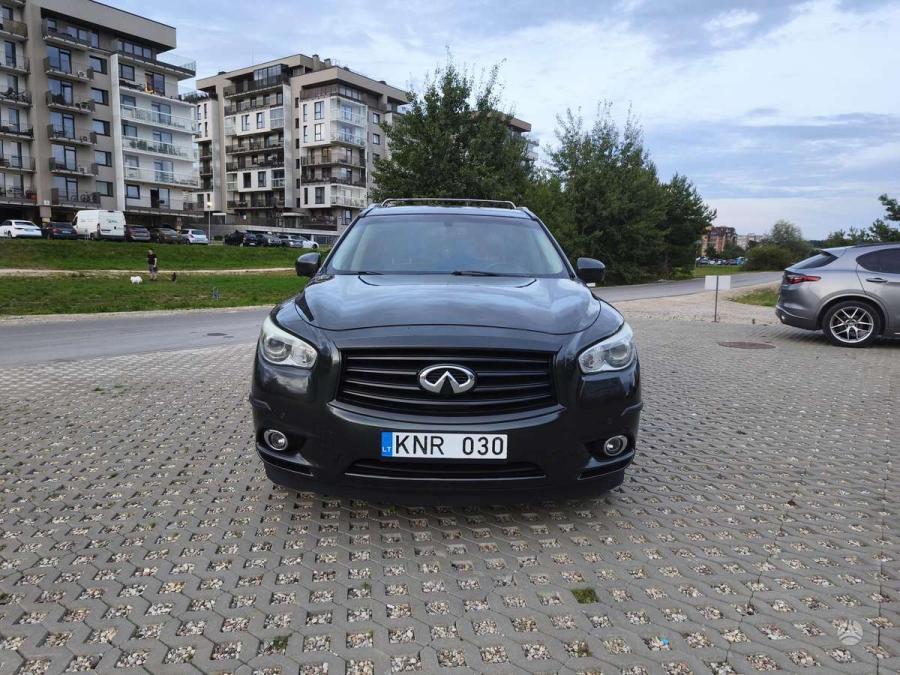Zaļš Infiniti JX35 2013 Viļņa, ar dzinēja tilpumu 3.50 L un nobraukumu 305 tūkst. km par 6800 €, foto 9 vietnē AUTOMOTO.COM.LV
