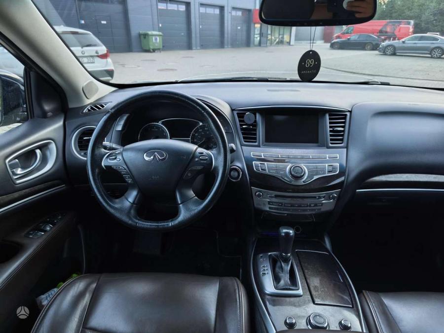Zaļš Infiniti JX35 2013 Viļņa, ar dzinēja tilpumu 3.50 L un nobraukumu 305 tūkst. km par 6800 €, foto 12 vietnē AUTOMOTO.COM.LV