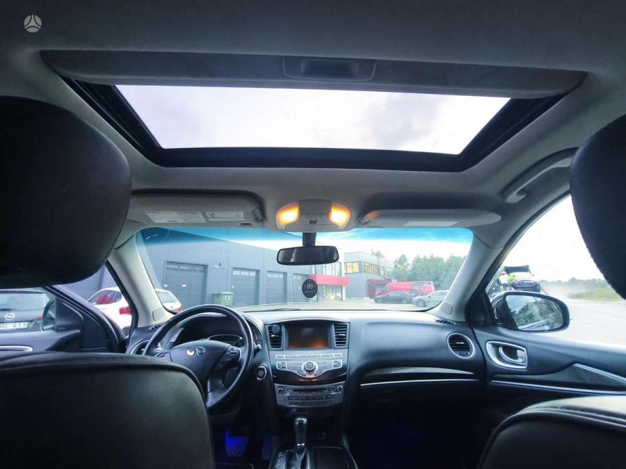 Zaļš Infiniti JX35 2013 Viļņa, ar dzinēja tilpumu 3.50 L un nobraukumu 305 tūkst. km par 6800 €, foto 14 vietnē AUTOMOTO.COM.LV