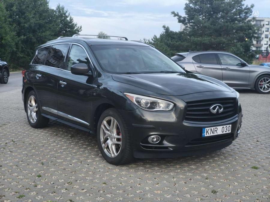 Zaļš Infiniti JX35 2013 Viļņa, ar dzinēja tilpumu 3.50 L un nobraukumu 305 tūkst. km par 6800 €, foto 3 vietnē AUTOMOTO.COM.LV