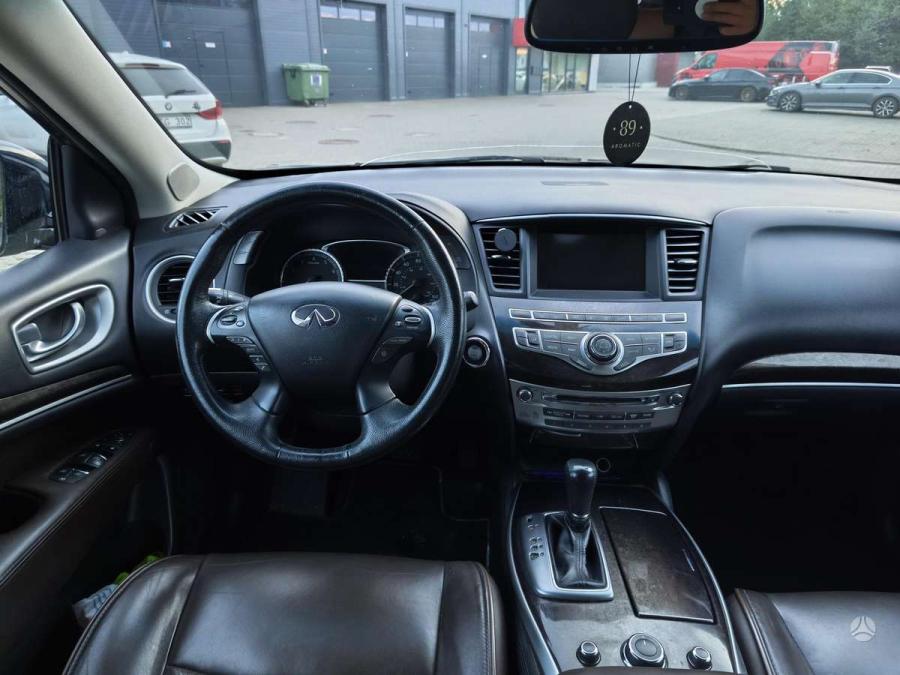 Zaļš Infiniti JX35 2013 Viļņa, ar dzinēja tilpumu 3.50 L un nobraukumu 305 tūkst. km par 6800 €, foto 13 vietnē AUTOMOTO.COM.LV
