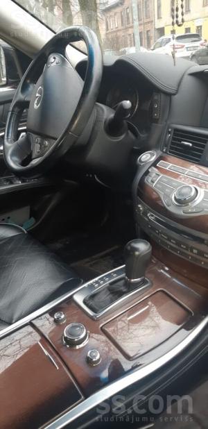 Black Infiniti M30 2011 in Riga, with an engine capacity of 3.00 L and mileage of 206 thousand km for 6300 €, photo 7 on AUTOMOTO.COM.LV