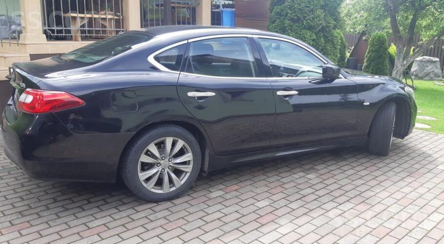 Black Infiniti M30 2011 in Riga, with an engine capacity of 3.00 L and mileage of 206 thousand km for 6300 €, photo 8 on AUTOMOTO.COM.LV