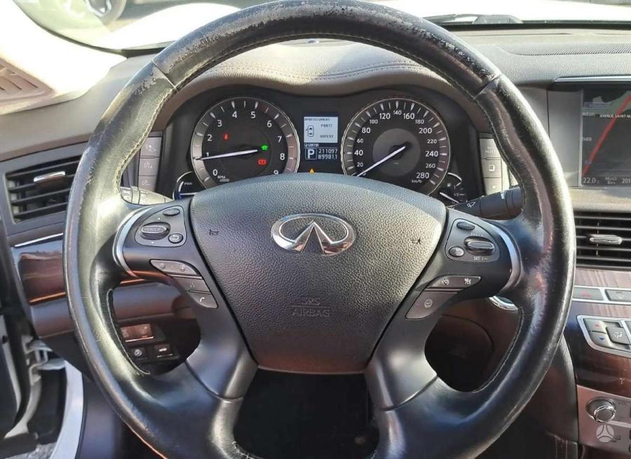 Balts Infiniti M35 2012 Tauragė, ar dzinēja tilpumu 3.50 L un nobraukumu 212 tūkst. km par 7900 €, foto 8 vietnē AUTOMOTO.COM.LV