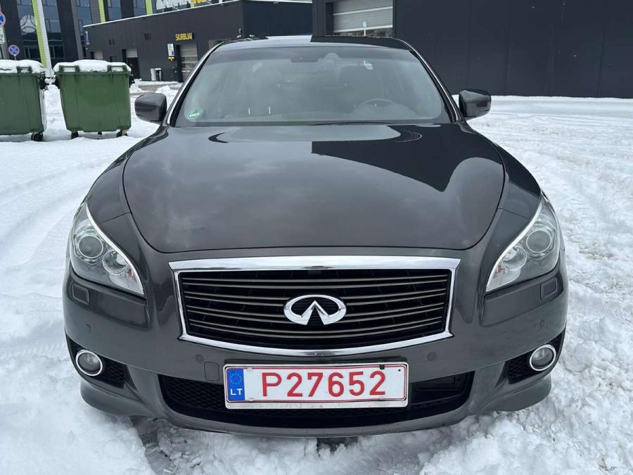 Pelēks Infiniti M37 2013 Viļņa, ar dzinēja tilpumu 3.70 L un nobraukumu 187 tūkst. km par 9300 €, foto 2 vietnē AUTOMOTO.COM.LV