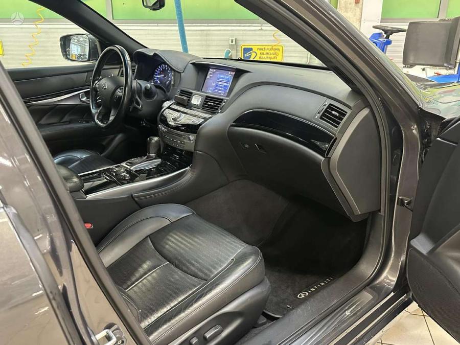 Pelēks Infiniti M37 2013 Viļņa, ar dzinēja tilpumu 3.70 L un nobraukumu 187 tūkst. km par 9300 €, foto 12 vietnē AUTOMOTO.COM.LV