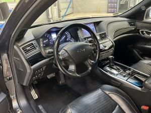 Pelēks Infiniti M37 2013 Viļņa, ar dzinēja tilpumu 3.70 L un nobraukumu 187 tūkst. km par 9300 €, foto 25 vietnē AUTOMOTO.COM.LV