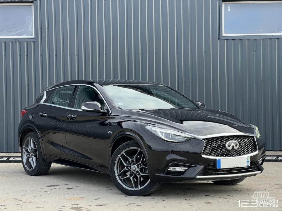 Black Infiniti Q30 2016 in Taurage, with an engine capacity of 2.20 L and mileage of 134 thousand km for 9500 €, photo 6 on AUTOMOTO.COM.LV