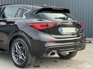 Black Infiniti Q30 2016 in Taurage, with an engine capacity of 2.20 L and mileage of 134 thousand km for 9500 €, photo 9 on AUTOMOTO.COM.LV