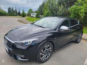 Black Infiniti Q30 2016 in Kaunas, with an engine capacity of 2.14 L and mileage of 185 thousand km for 12200 €, photo 6 on AUTOMOTO.COM.LV