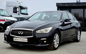 Black Infiniti Q50 2014 in Taurage, with an engine capacity of 2.14 L and mileage of 212 thousand km for 6950 €, photo 3 on AUTOMOTO.COM.LV
