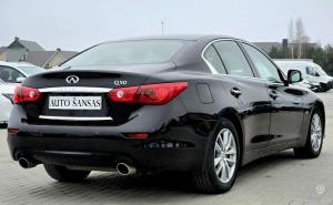 Black Infiniti Q50 2014 in Taurage, with an engine capacity of 2.14 L and mileage of 212 thousand km for 6950 €, photo 8 on AUTOMOTO.COM.LV