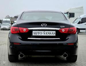 Black Infiniti Q50 2014 in Taurage, with an engine capacity of 2.14 L and mileage of 212 thousand km for 6950 €, photo 9 on AUTOMOTO.COM.LV