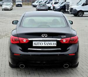 Black Infiniti Q50 2014 in Taurage, with an engine capacity of 2.14 L and mileage of 212 thousand km for 6950 €, photo 10 on AUTOMOTO.COM.LV
