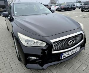 Black Infiniti Q50 2014 in Taurage, with an engine capacity of 2.14 L and mileage of 212 thousand km for 6950 €, photo 11 on AUTOMOTO.COM.LV
