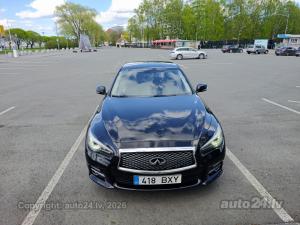 Black Infiniti Q50 2014 in Tallinn, with an engine capacity of 2.10 L and mileage of 168 thousand km for 10499 €, photo 3 on AUTOMOTO.COM.LV