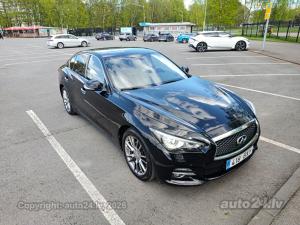 Black Infiniti Q50 2014 in Tallinn, with an engine capacity of 2.10 L and mileage of 168 thousand km for 10499 €, photo 4 on AUTOMOTO.COM.LV