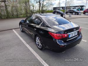 Black Infiniti Q50 2014 in Tallinn, with an engine capacity of 2.10 L and mileage of 168 thousand km for 10499 €, photo 8 on AUTOMOTO.COM.LV