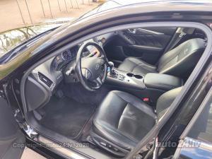 Black Infiniti Q50 2014 in Tallinn, with an engine capacity of 2.10 L and mileage of 168 thousand km for 10499 €, photo 10 on AUTOMOTO.COM.LV