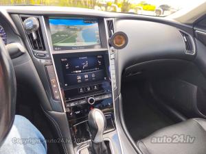 Black Infiniti Q50 2014 in Tallinn, with an engine capacity of 2.10 L and mileage of 168 thousand km for 10499 €, photo 12 on AUTOMOTO.COM.LV